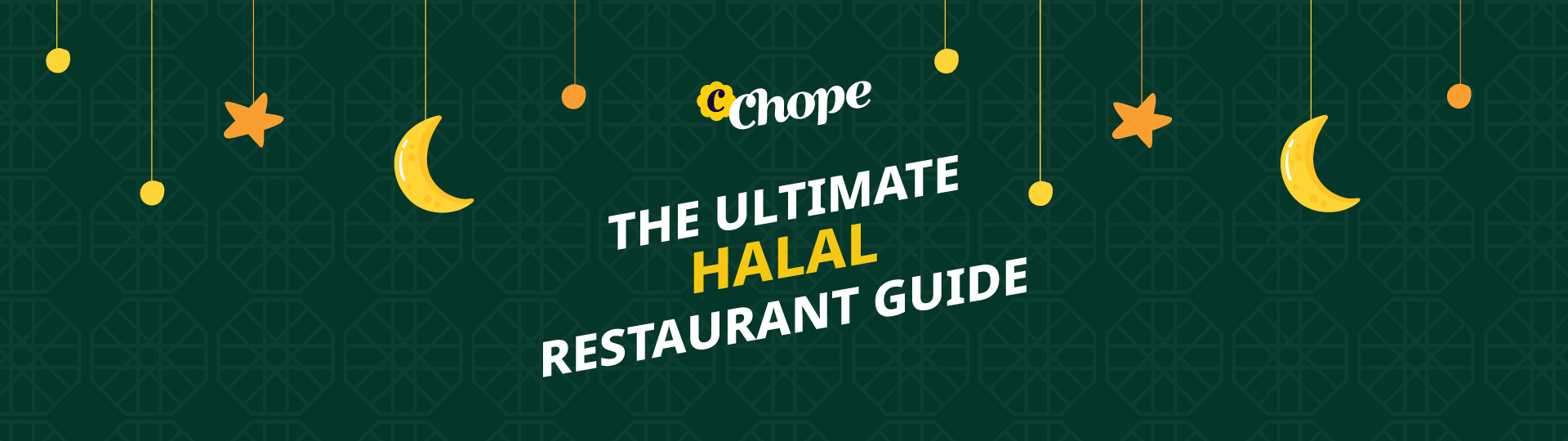 On The Menu | halal guide banner