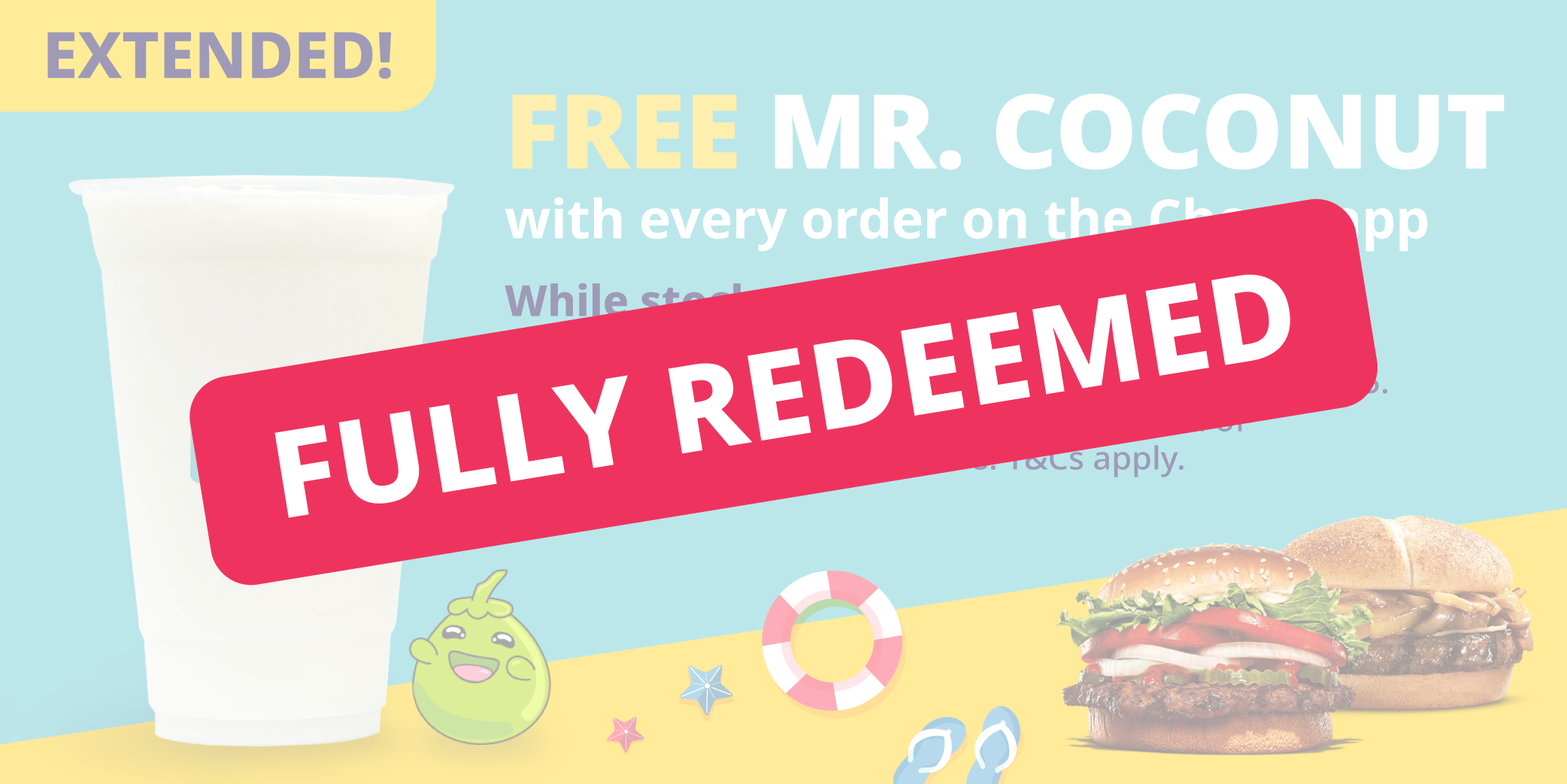 On The Menu | Mr Coconut Giveaway (Fully Redeemed)_BK LP Banner (Mobile ...